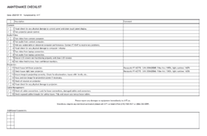 Audio Visual Equipment Service - AVT